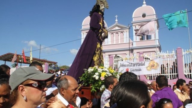 Jesús del Rescate recorre calles de Rivas con miles de devotos - La ...