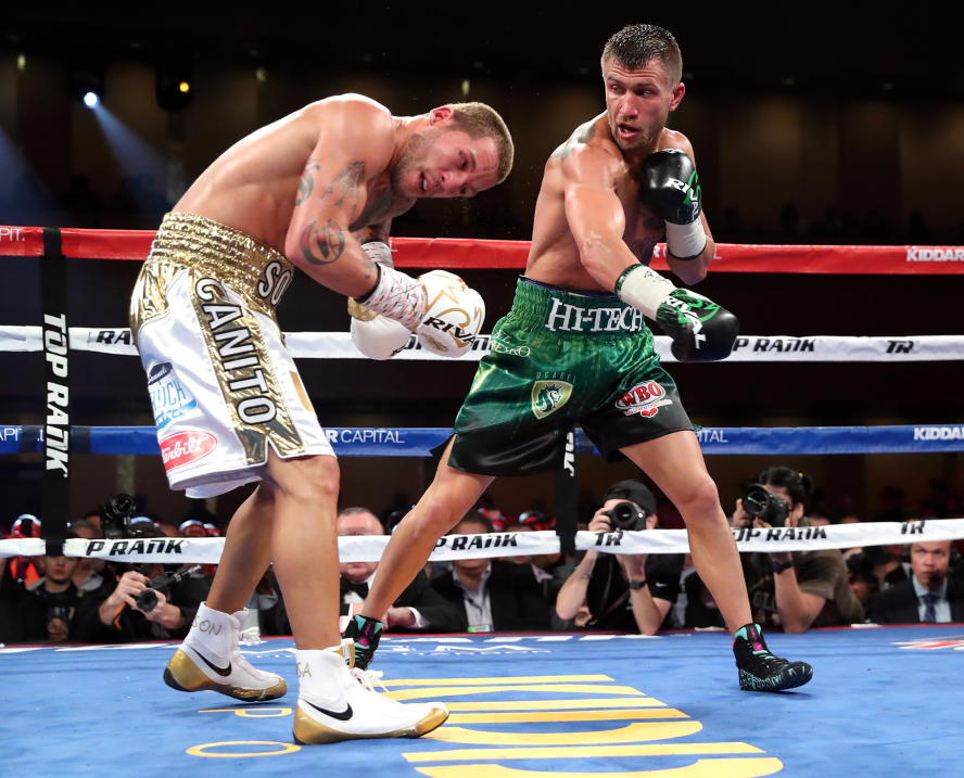 Un brillante y fantástico Lomachenko, retuvo con éxito su título ...