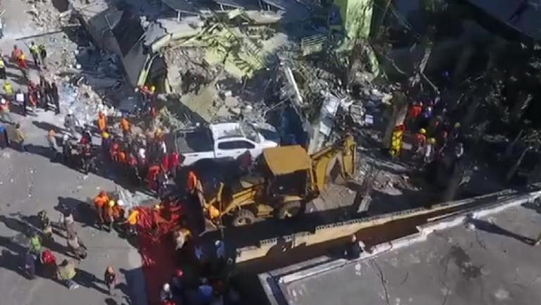 Derrumbe de edificio deja más de 10 heridos en República Dominicana - La Nueva Radio YA